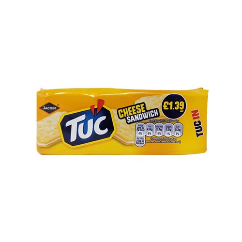 Jacob's TUC Original Crackers PMP 150g (Box Of 12)